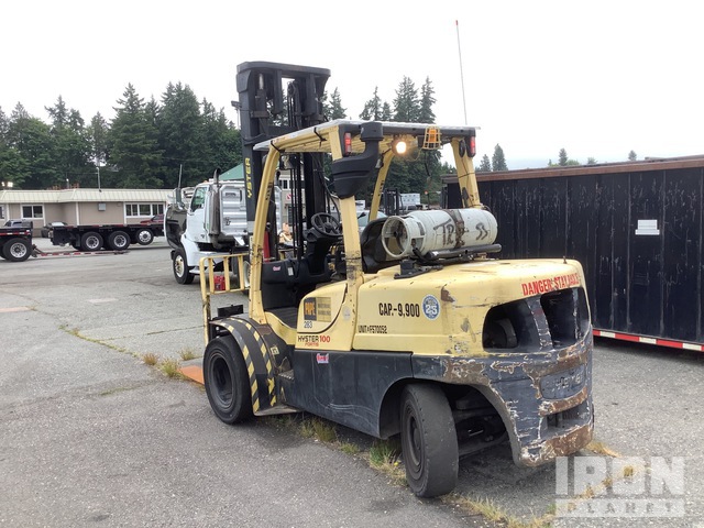 Hyster H100FT 9950 lb Pneumatic Tire Forklift in Arlington, Washington ...