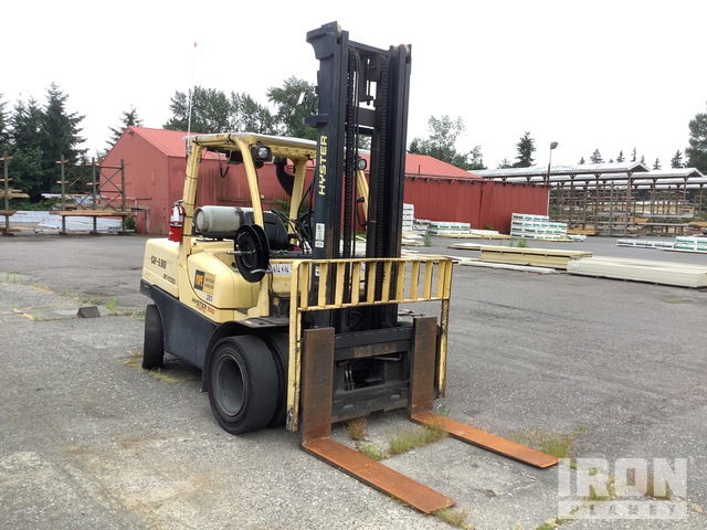 Hyster H100FT 9950 lb Pneumatic Tire Forklift in Arlington, Washington ...