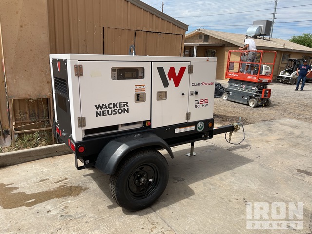 2023 Wacker Neuson G25 20 kW Mobile Generator Set in Surprise, Arizona ...