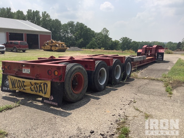 1981 Quad/A Beam Lowboy Trailer in Springfield, Ohio, United States ...