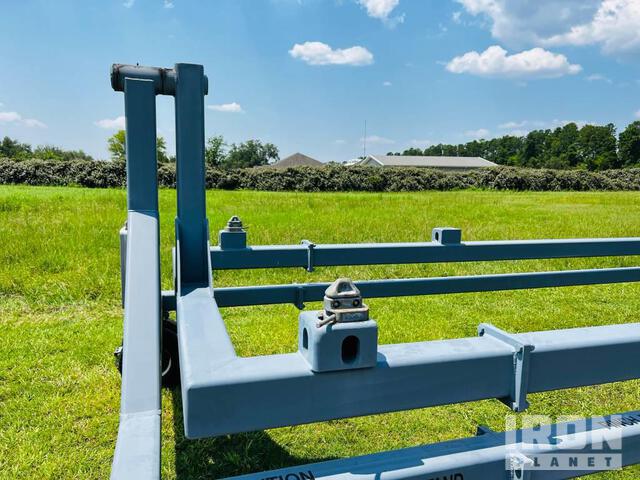 Rotating 20 ft Shipping Container Portable Inspection Repair Dolly ...