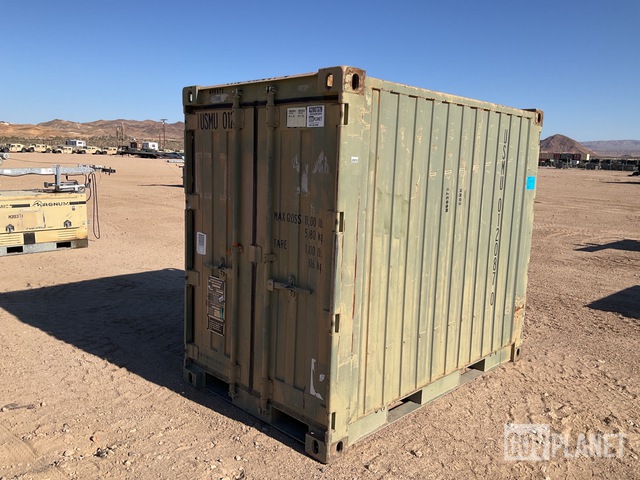 Surplus Sea Box 807A7EG1 Quadcon Storage Container in Yermo, California ...