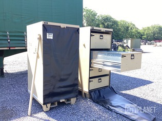 Surplus (2) BOH Environmental 26 Module Hull FPU Storage Systems in ...