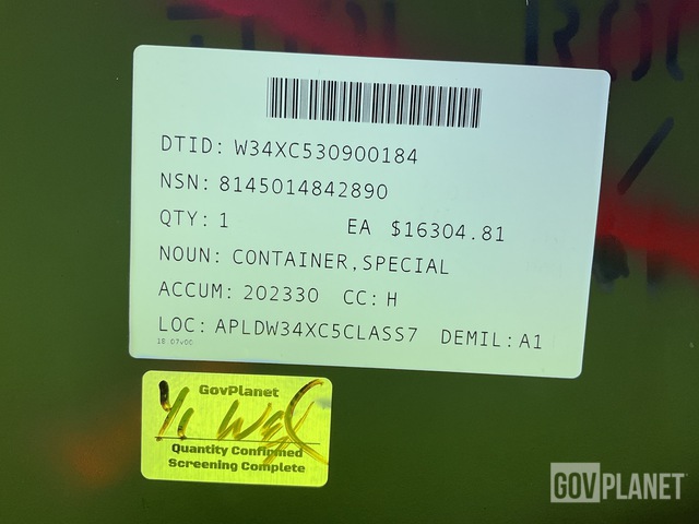 Surplus AAR Mobility Systems ISU 90I Storage Container in Hopkinsville ...