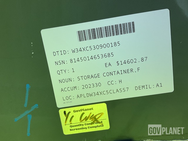 Surplus AAR Mobility Systems ISU 90I Storage Container in Hopkinsville ...