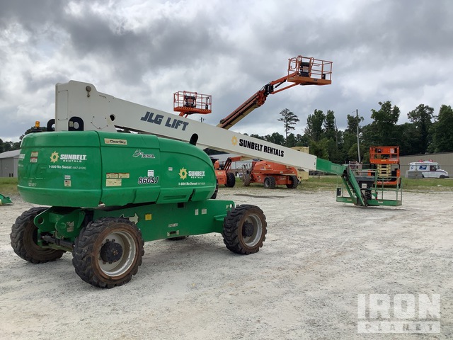 2008 JLG 860SJ 4WD Diesel Telescopic Boom Lift - Factory Reconditioned ...