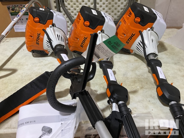 Quantity of (3) 2022 Stihl KM 91 R KombiSystem Head Units (Unused) in ...