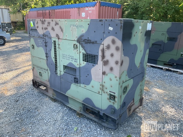 Surplus 2002 MCII MEP-816B 60kW Generator Set in Chambersburg ...