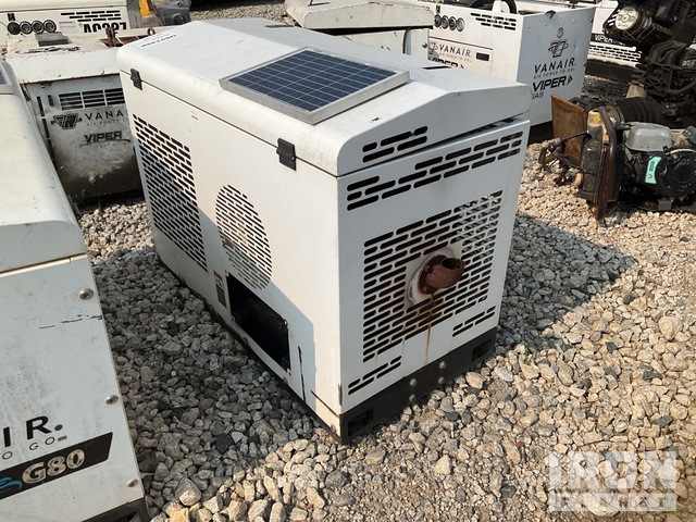 2015 (unverified) Vanair Viper G80 80 cfm Skid-Mounted Air Compressor ...
