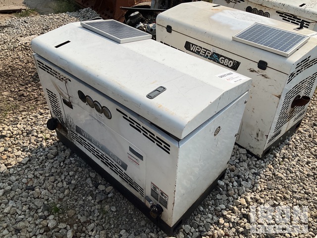 2015 (unverified) Vanair Viper G80 80 cfm Skid-Mounted Air Compressor ...