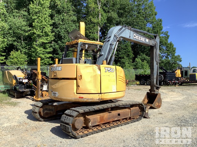 2013 John Deere 75D Mini Excavator in Kernersville, North Carolina ...