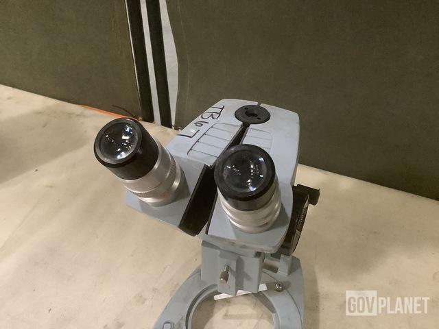 Surplus (1) Slide Microscope, (1) Control Unit & Assorted Items in ...