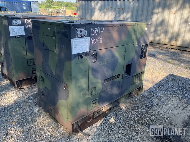 Surplus 2009 DRS Fermont MEP-804B 15kW Generator Set in Chambersburg ...
