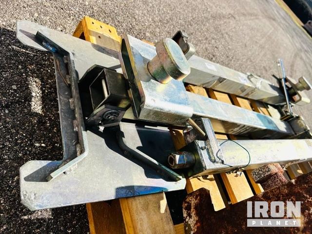 Set of (5) ISO Shipping Container Twist Lock Leveling Jacks in ...