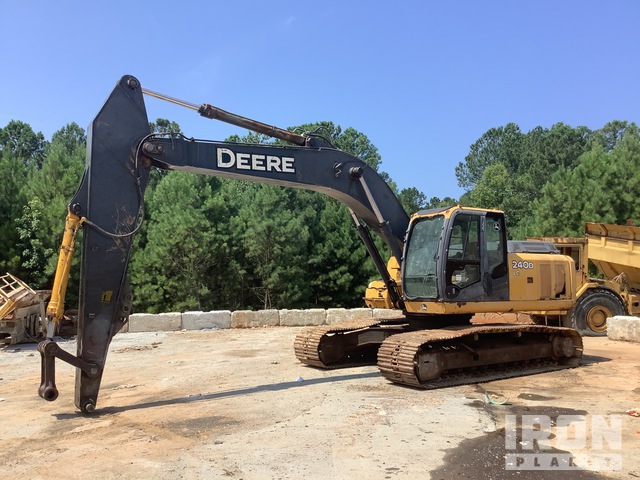 2006 John Deere 240D LC Tracked Excavator in Apex, North Carolina ...