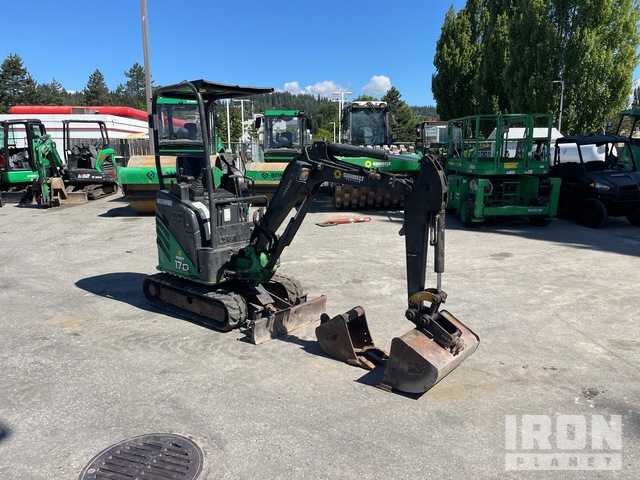 2015 John Deere 17D Mini Excavator in Coquitlam, British Columbia ...