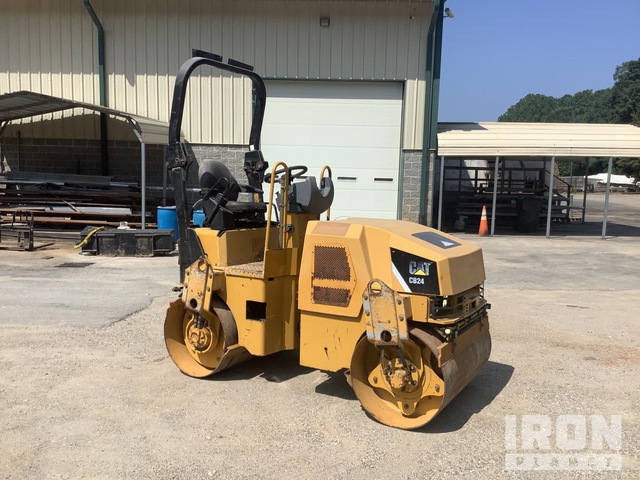 2010 (unverified) Cat CB24 Double Drum Roller in Apex, North Carolina ...