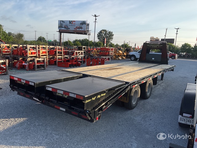 2022 Gatormade Trailer 20+5 GOOSENECK 24 0 t 20 ft Flatbed Trailer in ...