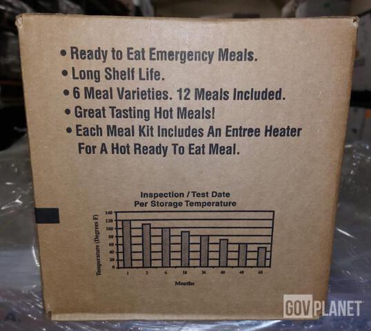 Surplus (6) Cases of A Pack Reduced Sodium Self-Heating Emergency ...