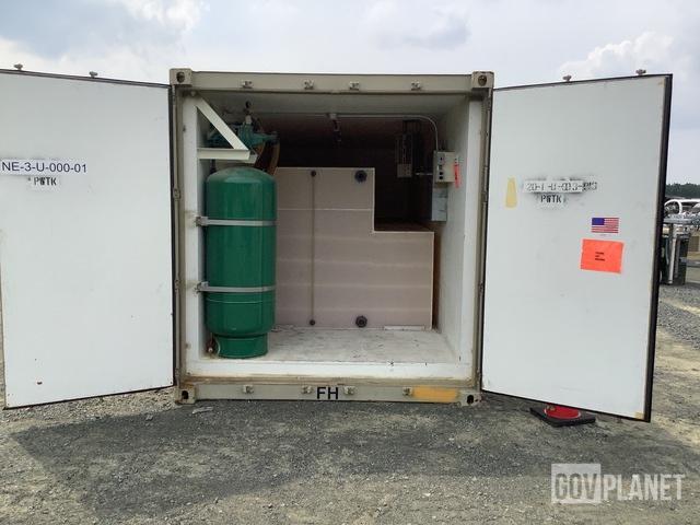 Surplus 20' Med Union Potable Water Shipping Container in Butner, North ...
