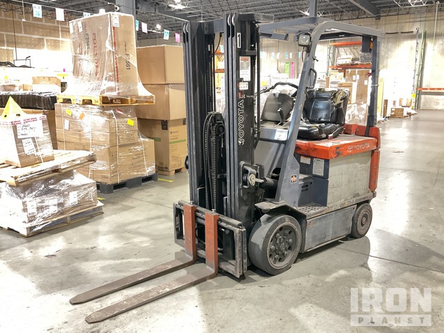 2005 Toyota 7FBCU25 4400 lb Electric Forklift