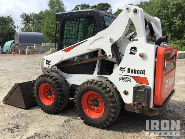 2018 Bobcat S595 Two-Speed High Flow Skid Steer Loader in Auburn, New ...