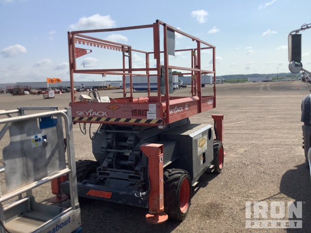 2015 (unverified) Skyjack SJ6832 RT Diesel 4x4 Scissor Lift in Medford ...