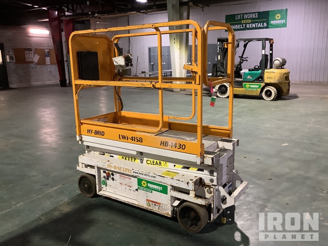 2016 Hybrid HB-1430 Electric Scissor Lift in St. Charles, Illinois ...