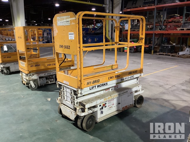 2013 Hybrid HB-1430 Electric Scissor Lift in St. Charles, Illinois ...