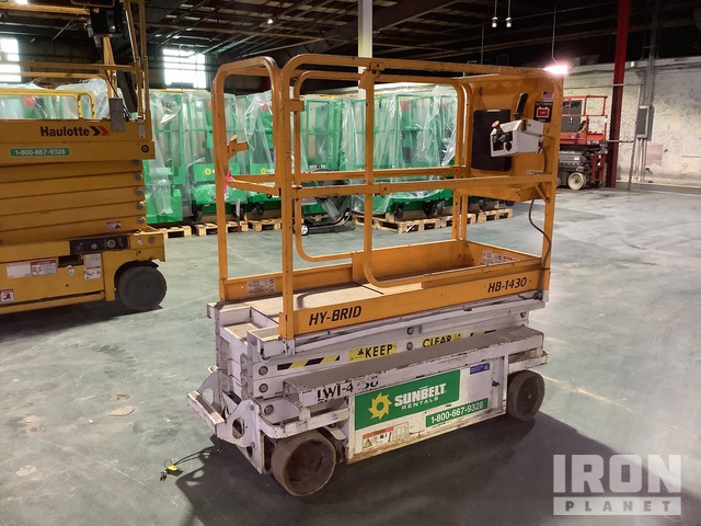2016 Hybrid HB-1430 Electric Scissor Lift in St. Charles, Illinois ...