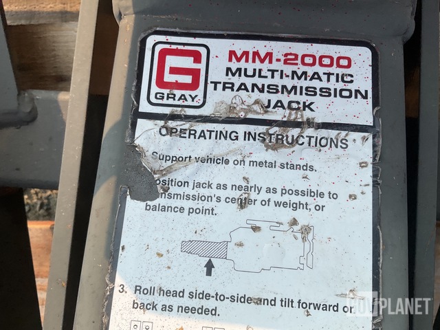 Surplus Gray MM-2000 Multi-Matic Transmission Jack in Butner, North ...