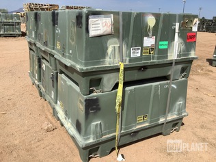 Surplus (6) Plastics Research Storage Containers in Red Rock, Arizona ...