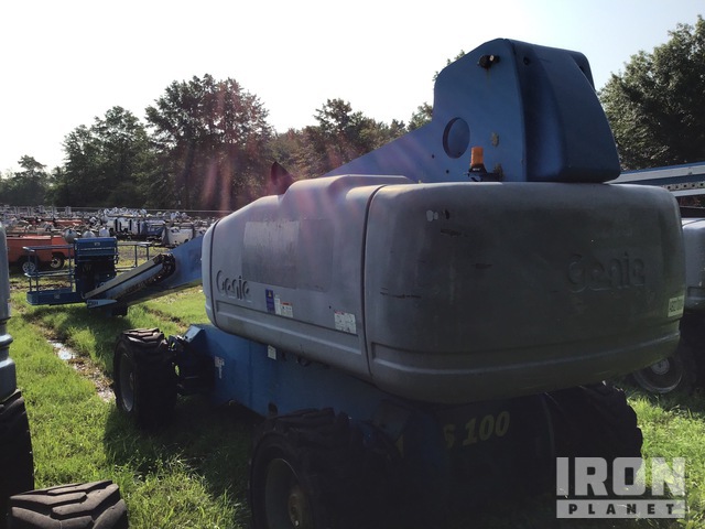 2007 Genie S100 4WD Diesel 100 ft Telescopic Boom Lift in South ...