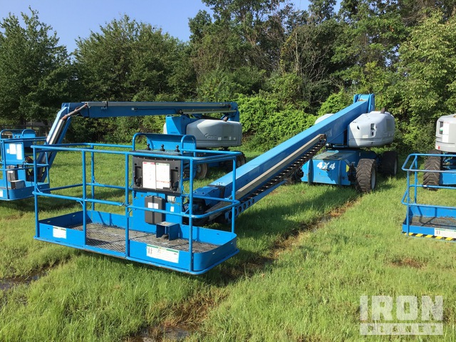 2007 Genie S100 4WD Diesel 100 ft Telescopic Boom Lift in South ...
