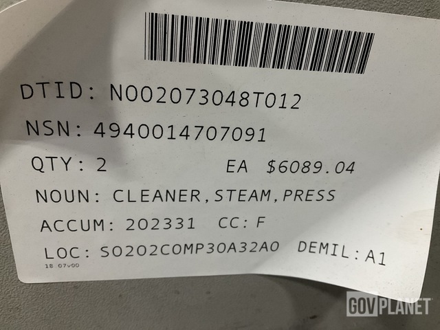Surplus PDQ Precision 6609-22 Mini-Max Cleaner Modular II System in ...