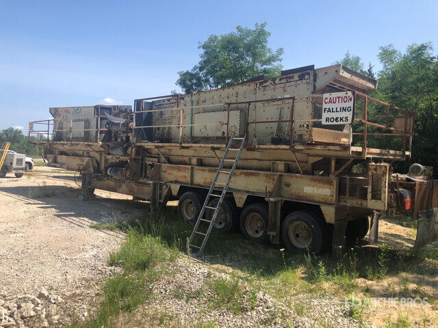 1998 JCI 6203-32 Portable Twin Screen Plant in Hartland, Wisconsin ...