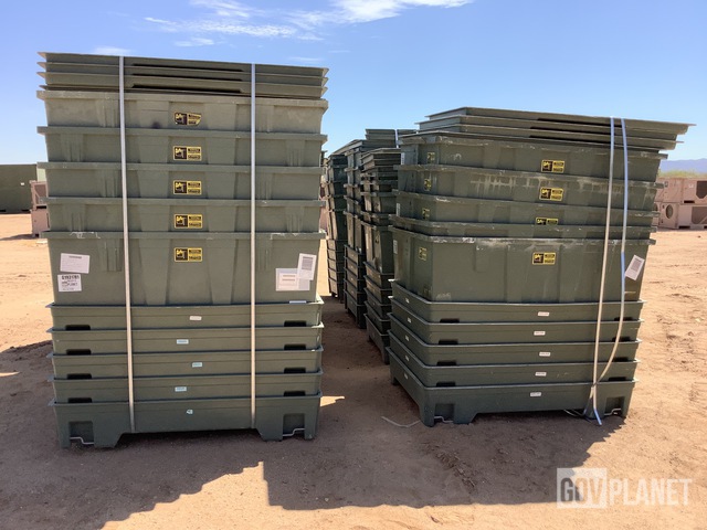 Surplus (40) PRC Composites Storage Containers in Red Rock, Arizona ...