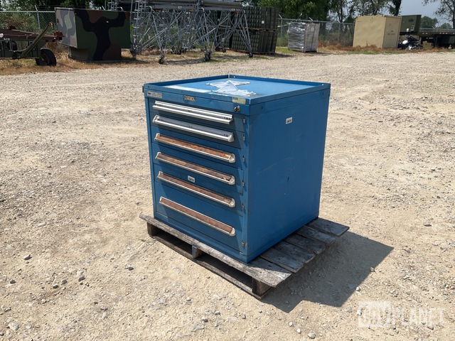 Surplus Stanley Vidmar Tool Box w/Assorted Tools in Abilene, Kansas ...