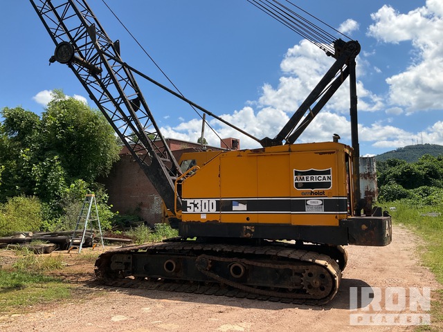 1981 American 5300 70 ton Lattice-Boom Crawler Crane in Marion, North ...