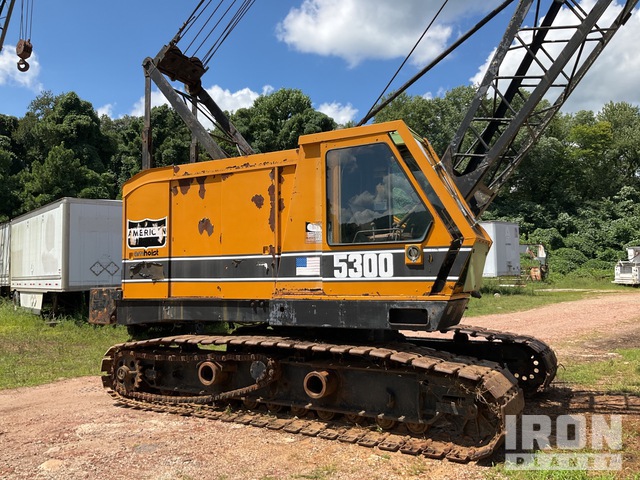 1981 American 5300 70 ton Lattice-Boom Crawler Crane in Marion, North ...