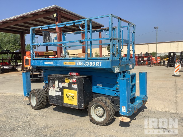 2014 Genie GS-3369RT Dual Fuel 4x4 Scissor Lift in Charlotte, North ...