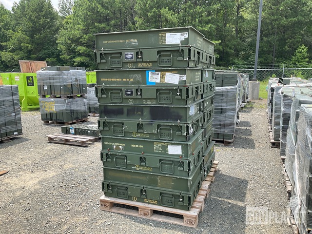Surplus (10) Garrett Container Systems GCS16F104-015 Storage Containers ...