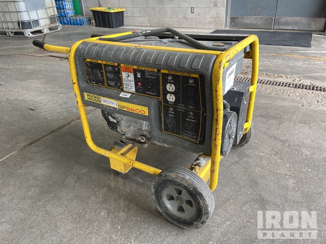 2017 Wacker GP5600A 5.6 kW Portable Generator Set in Barrie, Ontario ...