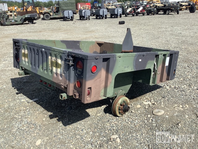 Surplus 1999 US ARMY Tank Automotive Command M1101 Cargo Trailer in ...
