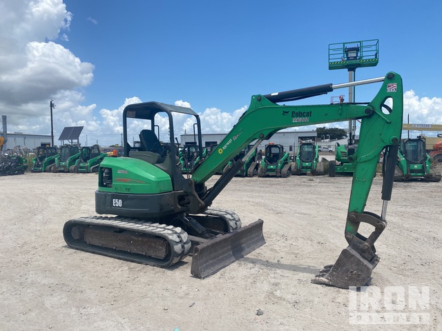 2017 Bobcat E50 Mini Excavator in Corpus Christi, Texas, United States ...