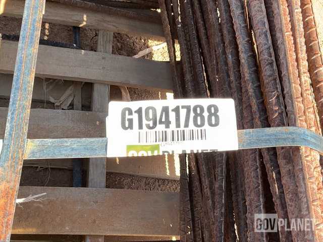 Surplus (4) Pallets of Rebar Rods in Red Rock, Arizona, United States ...
