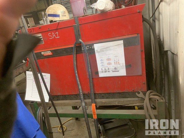 2006 Lincoln Idealarc DC-600 134 A Skid-Mounted Multi-Process Electric ...
