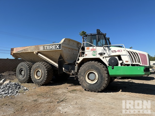 2006 Terex TA40 Articulated Dump Truck in Riverside, California, United ...