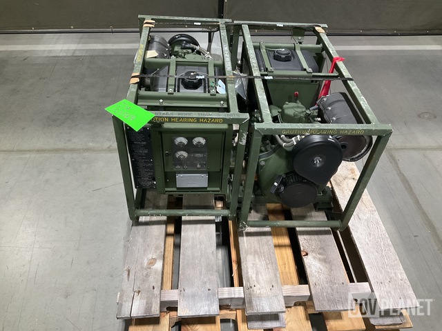 Surplus (2) Dewey MEP-531A 2kW Generator Sets in Chambersburg ...