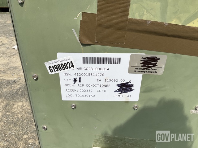 Surplus HDT Nordic GL0383ZAADWYX11 Environmental Control Unit in Butner ...